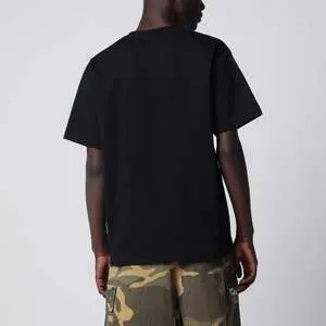 A BATHING APE T-shirt With Logo Print - Black