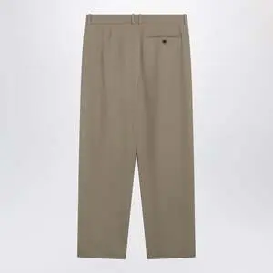 THE ROW Gianni Tapered Wool Gabardine Trousers