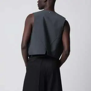 Versace Mohair Wool Blend Gilet