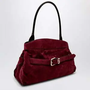 Marc Jacobs Dakota Satchel Bag In Suede - Purple