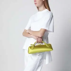 Alaïa Le Teckel Satin Pouch