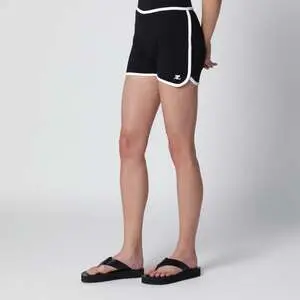 COURREGES Mini Jersey Shorts - Black