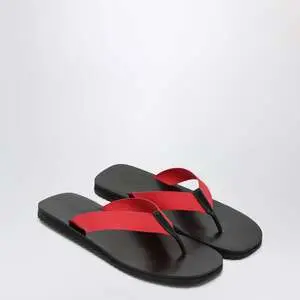 Senso Xylon Leather And Fabric Slides