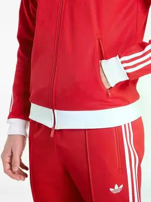 Adidas Striped Zip-up Sweatshirt