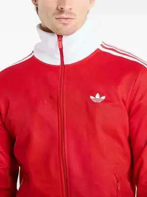 Adidas Striped Zip-up Sweatshirt