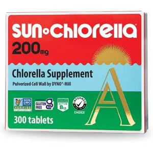 SUN CHLORELLA 200mg 300 Tablets - One-color