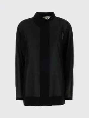 Carven Cotton Shirt With Asymmetric Collar
