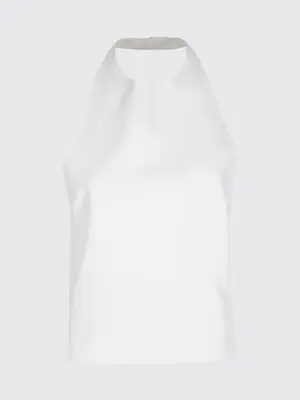 Loulou De Saison Halter Neck Top - Ivory