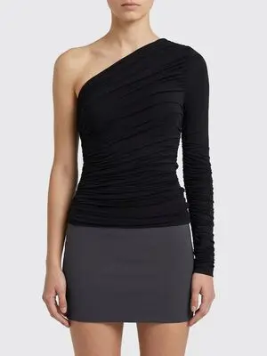 AGOLDE One-shoulder Ruched Top