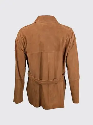 Peuterey Suede Leather Belted Jacket