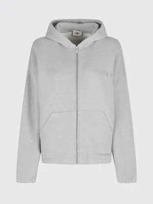 AUTRY Zip Up Sweatshirt - Grey