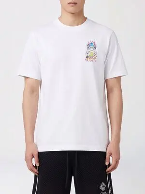 Casablanca Organic Cotton T-shirt With Logo - White 1
