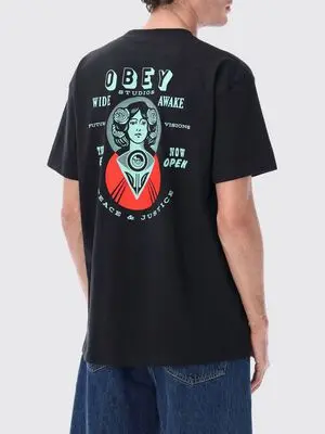 Obey Printed Cotton T-shirt