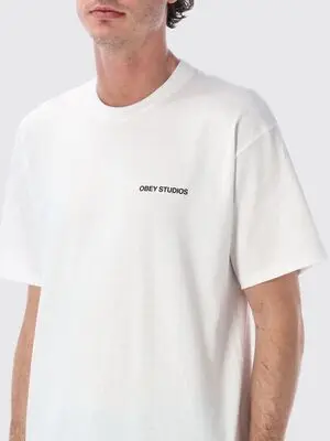 Obey Printed Cotton T-shirt