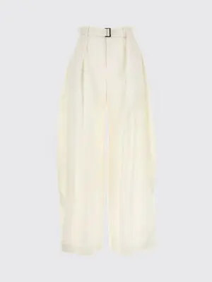 Sacai Wool Blend Wide-leg Trousers