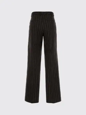 PT TORINO Tailored Wide Leg Pinstripe Trousers