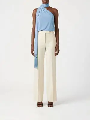 Andamane Asymmetrical Top With Draped Detail
