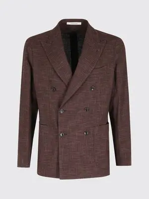 Tagliatore Double Breasted Blazer - Brown