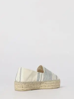 Manebí Striped Espadrilles With Rope Sole - Blue