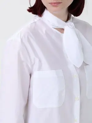 PT TORINO Cotton Shirt With Tie Detail
