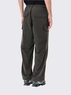 AND WANDER Pleated Cargo Pants - Grey