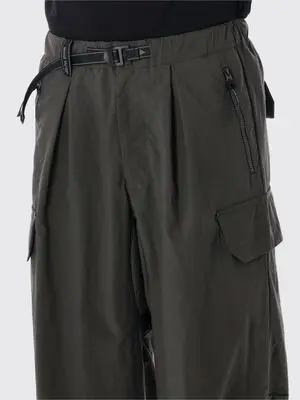 AND WANDER Pleated Cargo Pants - Grey