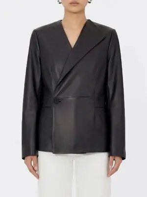 Loulou De Saison Asymmetrical Leather Jacket
