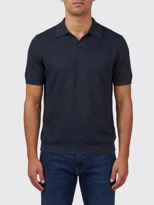 ROBERTO COLLINA Polo Shirt - Blue