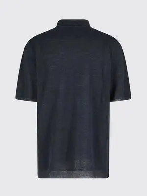 ROBERTO COLLINA Polo Shirt - Blue