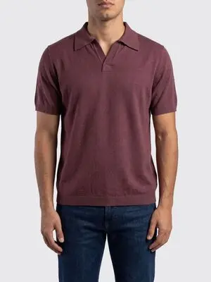 ROBERTO COLLINA Cotton Knit Polo Shirt - Green