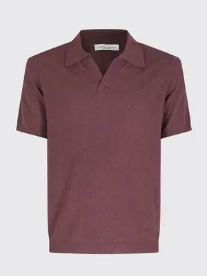ROBERTO COLLINA Cotton Knit Polo Shirt - Green
