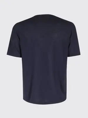 ROBERTO COLLINA Basic Cotton T-shirt - Blue