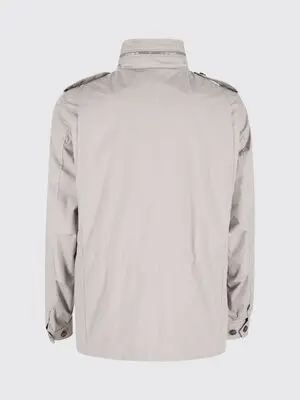 MOORER Military-inspired Jacket - Grey