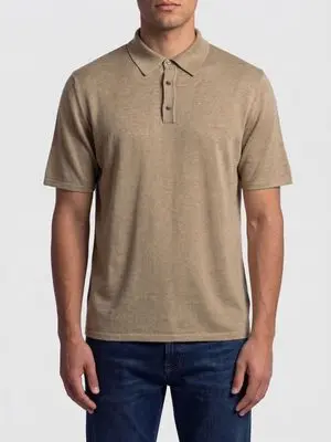 ROBERTO COLLINA Polo Shirt - Brown