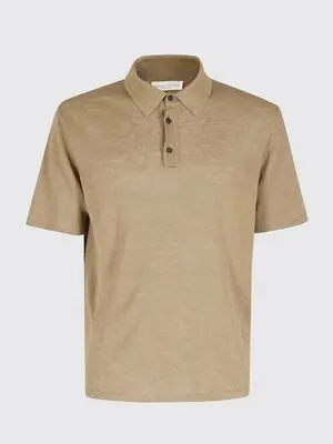 ROBERTO COLLINA Polo Shirt - Brown