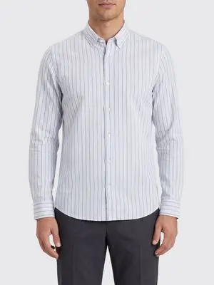 TINTORIA MATTEI 954 Striped Cotton Shirt - Sky Blue