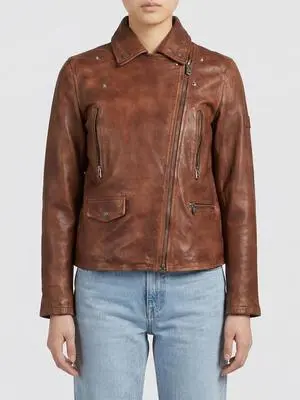 Peuterey Leather Jacket - Brown