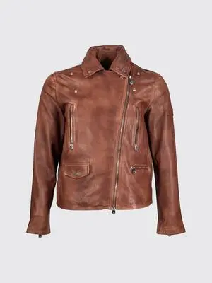 Peuterey Leather Jacket - Brown