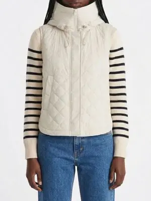 Peuterey Padded Quilted Nylon Vest - Beige
