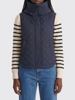 Peuterey Padded Quilted Nylon Vest - Blue