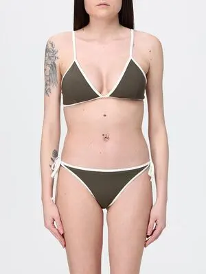 Brunello Cucinelli Brunello Cucinelli Technical Fabric Bikini Green