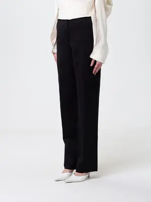 TOTEME Linen Blend Straight Pants