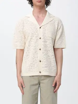 Drole De Monsieur Lace Shirt - Beige