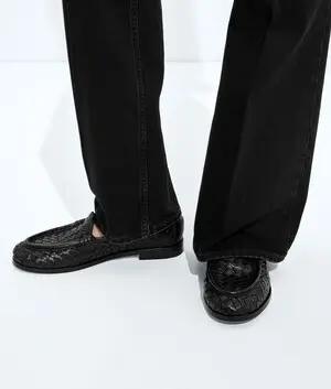 Bottega Veneta Silenzio Loafer - Black
