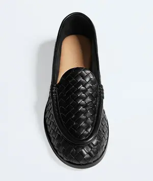 Bottega Veneta Silenzio Loafer - Black