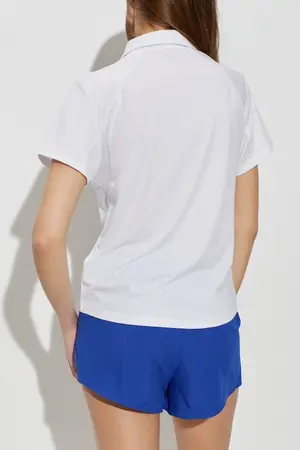 Adidas Polo With Logo - White