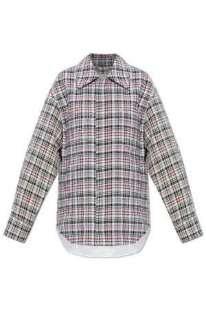 Victoria Beckham Checked Pattern Shirt