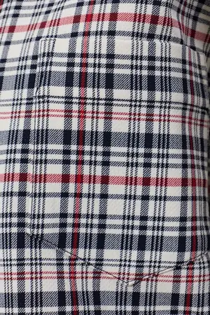 Victoria Beckham Checked Pattern Shirt