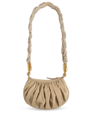 Balmain Frame Bag "ébène Mini - Beige