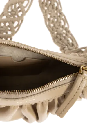 Balmain Frame Bag "ébène Mini - Beige